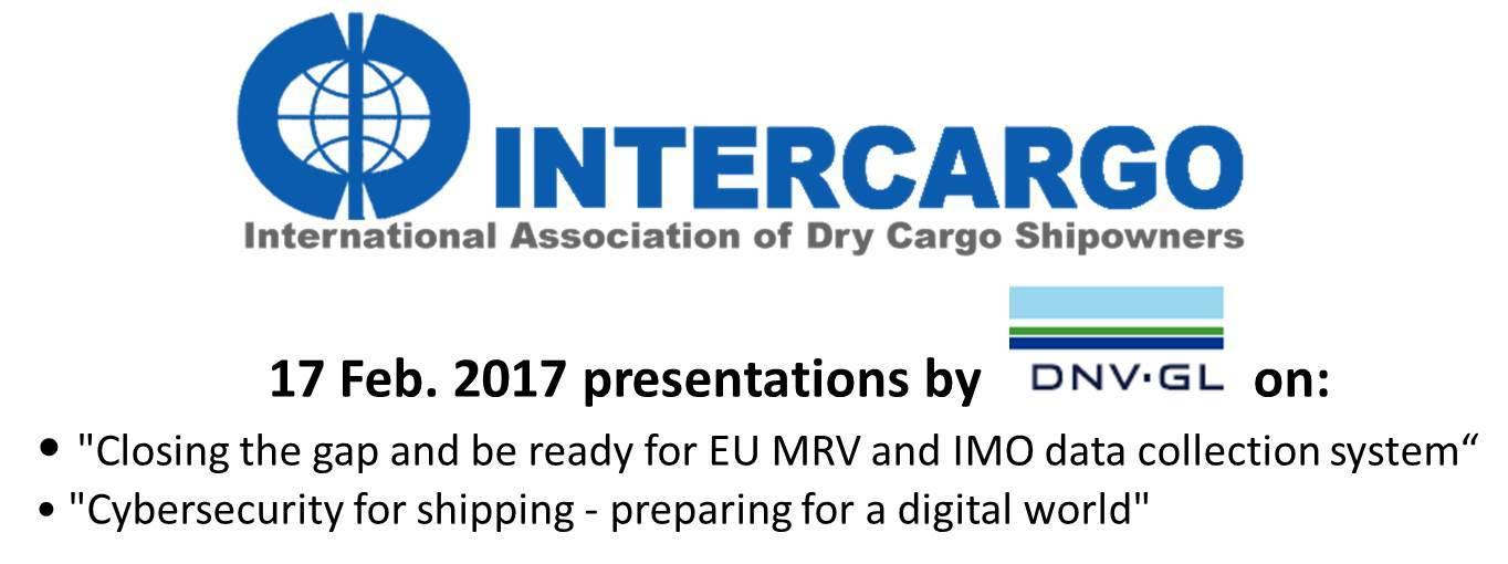 Emissions MRV & Cybersecurity presentations at our London office by DNV ...