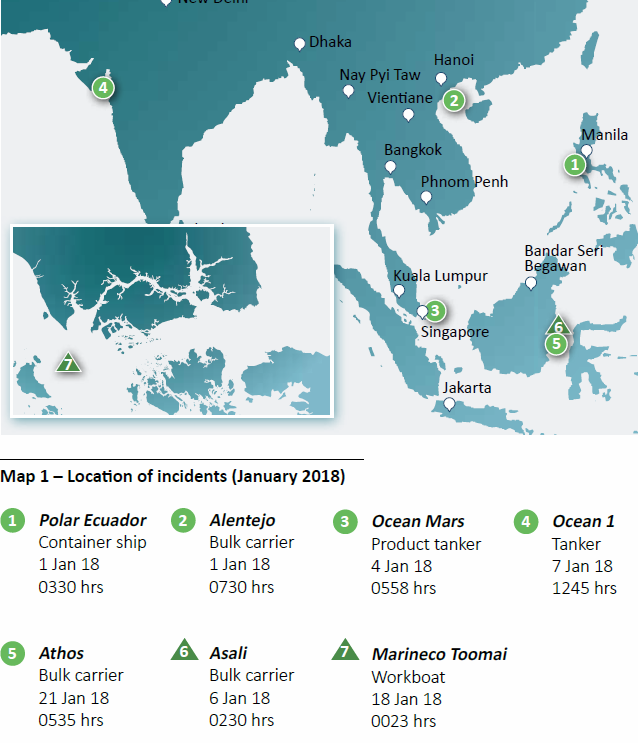 Global Piracy and Armed Robbery Situation up to 2019 - Intercargo