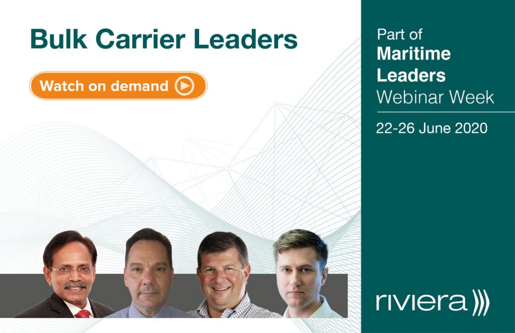 Riviera "Bulk Carrier Leaders" Webinar - Intercargo