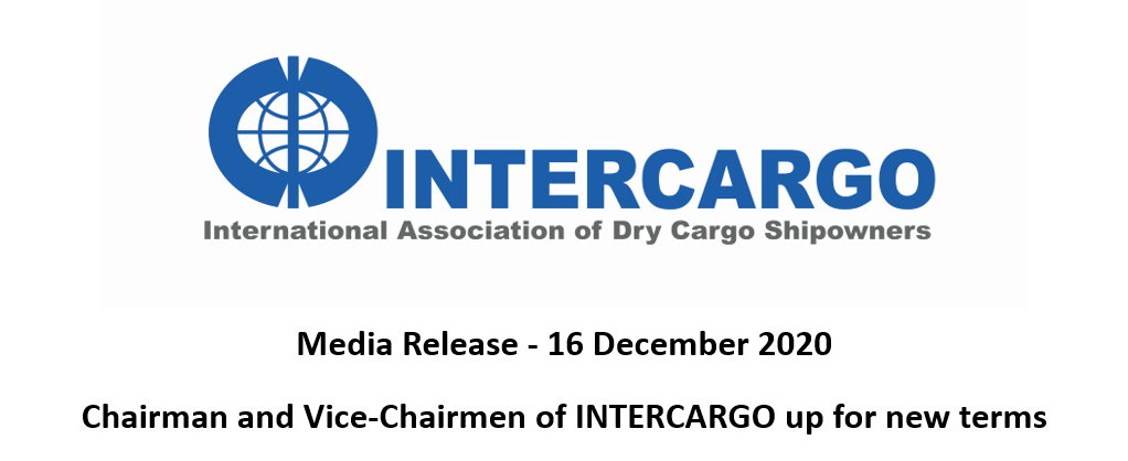 Media Release: "Chairman and Vice-Chairmen of INTERCARGO up for new terms" - Intercargo