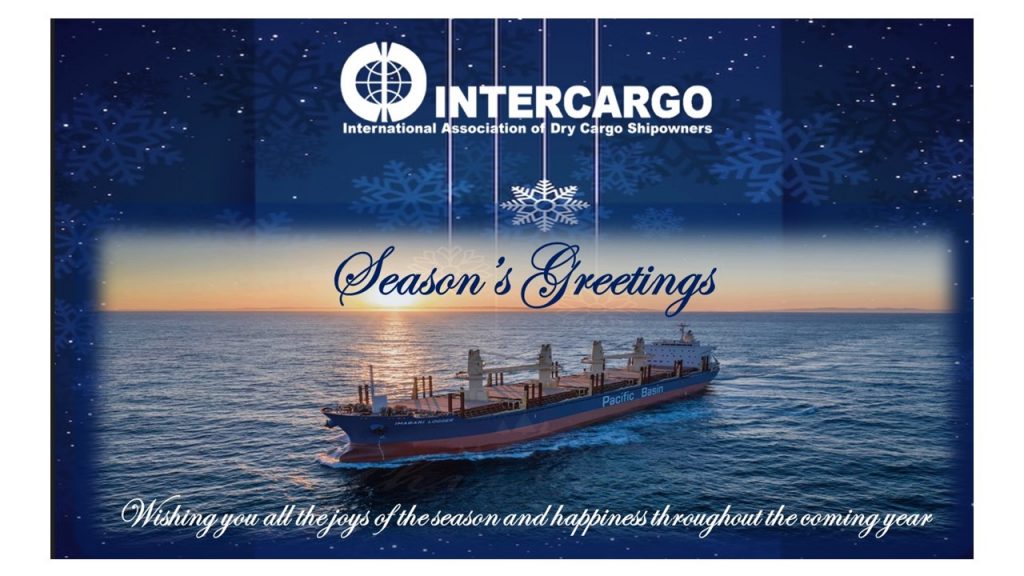 Season's Greetings from INTERCARGO - Intercargo