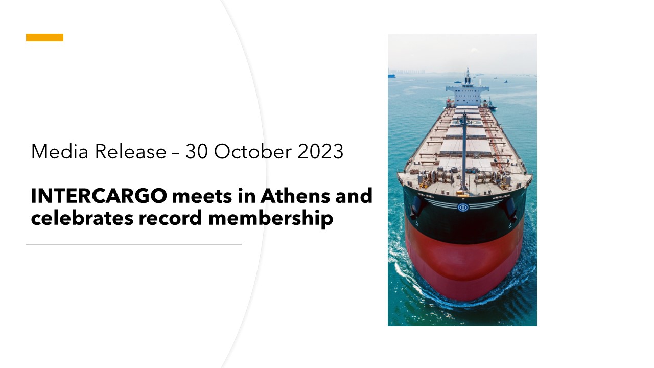 Media Release: “INTERCARGO meets in Athens and celebrates record ...