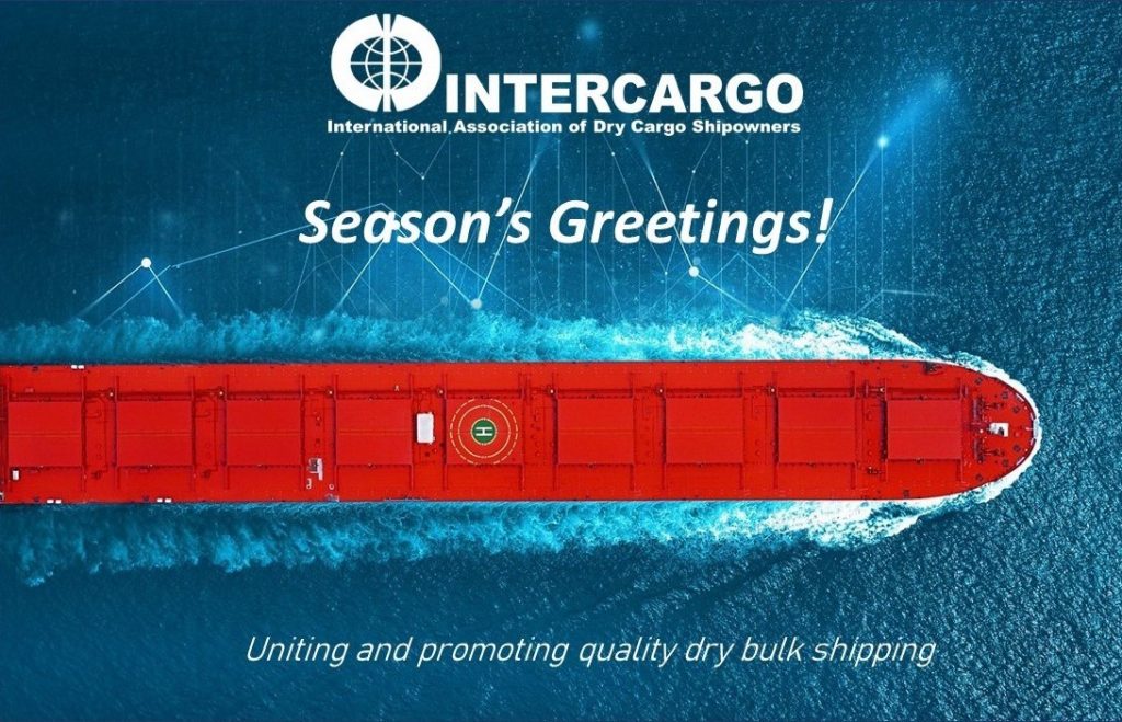 Season's Greetings from INTERCARGO - Intercargo