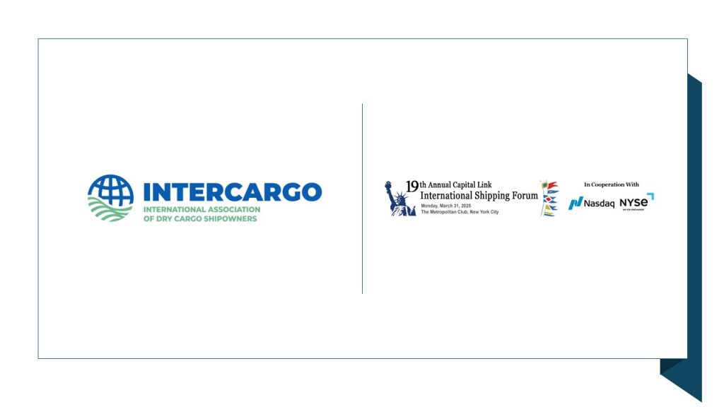 Capital Link Shipping Forum, New York | 31 March 2025 - Intercargo