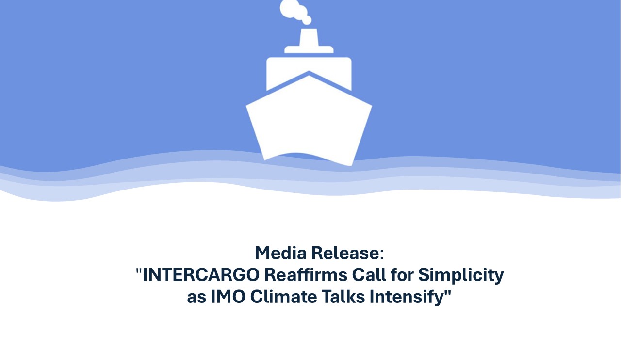 Media Release: “INTERCARGO Reaffirms Call for Simplicity as IMO Climate ...