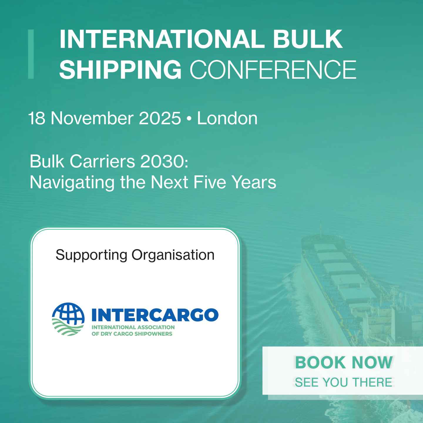 INTERCARGO is an official supporting organisation of the International Bulk Shipping Conference ...